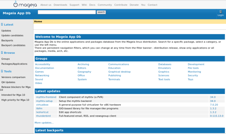 And here is new MADb! | Mageia Blog (English)